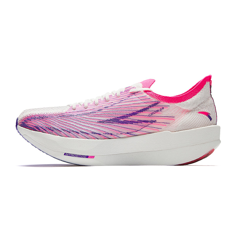 C202 G9 - White/Magic Red/Pigment Purple - Women's Running Shoe – ANTA ...
